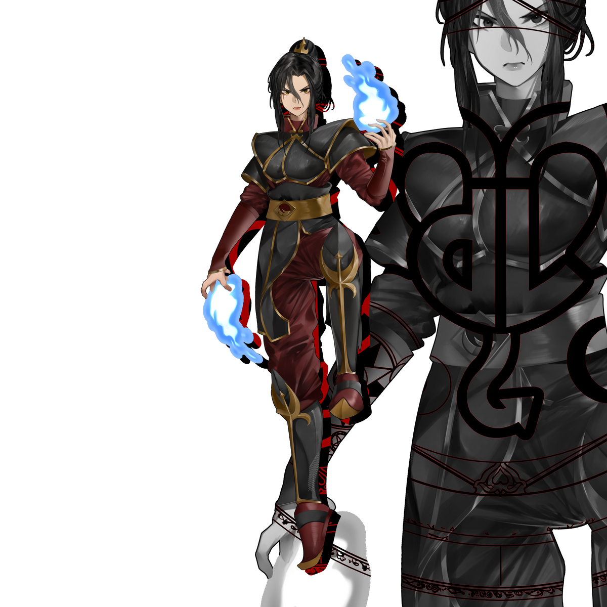 Azula (3 Options) – Doujin Love